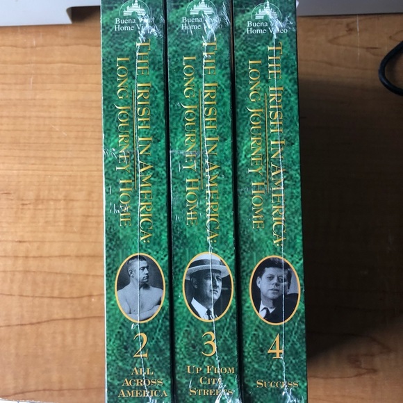 Disney | Media | Irish In America The Long Journey Home Disney 3 Tapes ...